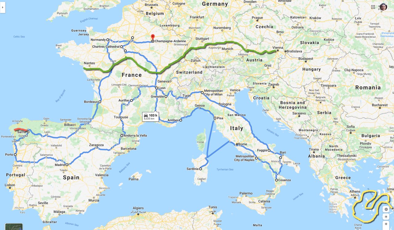 Joy and Tony’s 2020 Grand European Adventure – Itinerant Philosopher